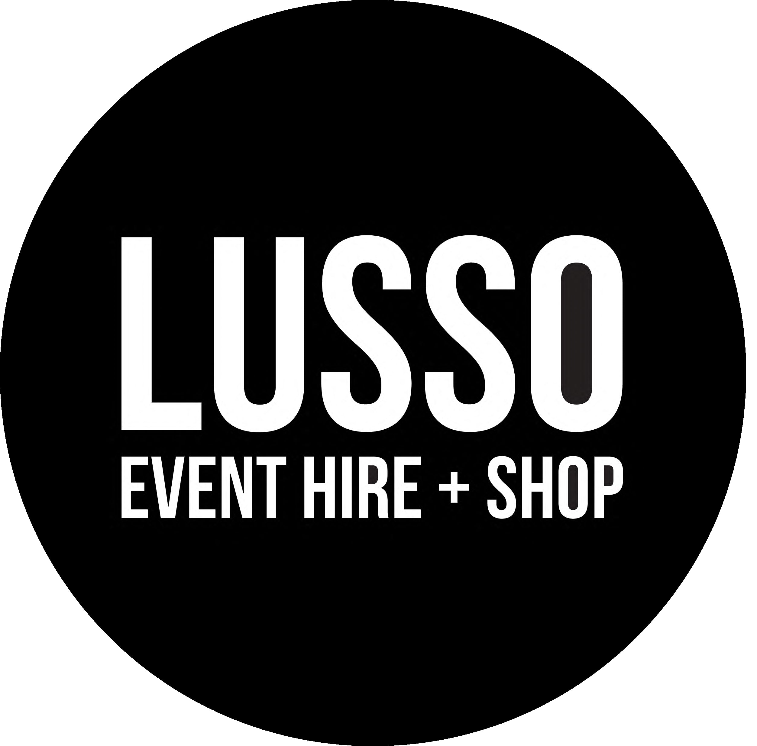 LUSSO EVENT HIRE + SHOP